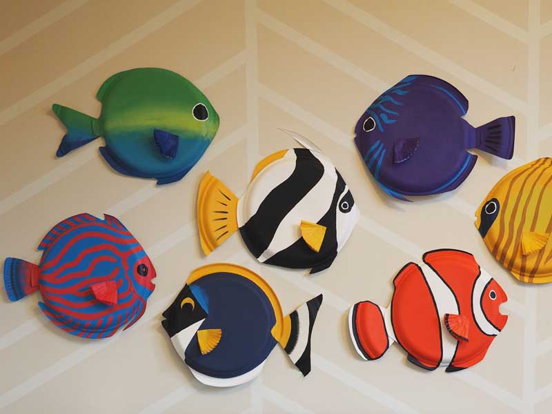 There’s oceans of fun to be had with these easy paper plate fish ...