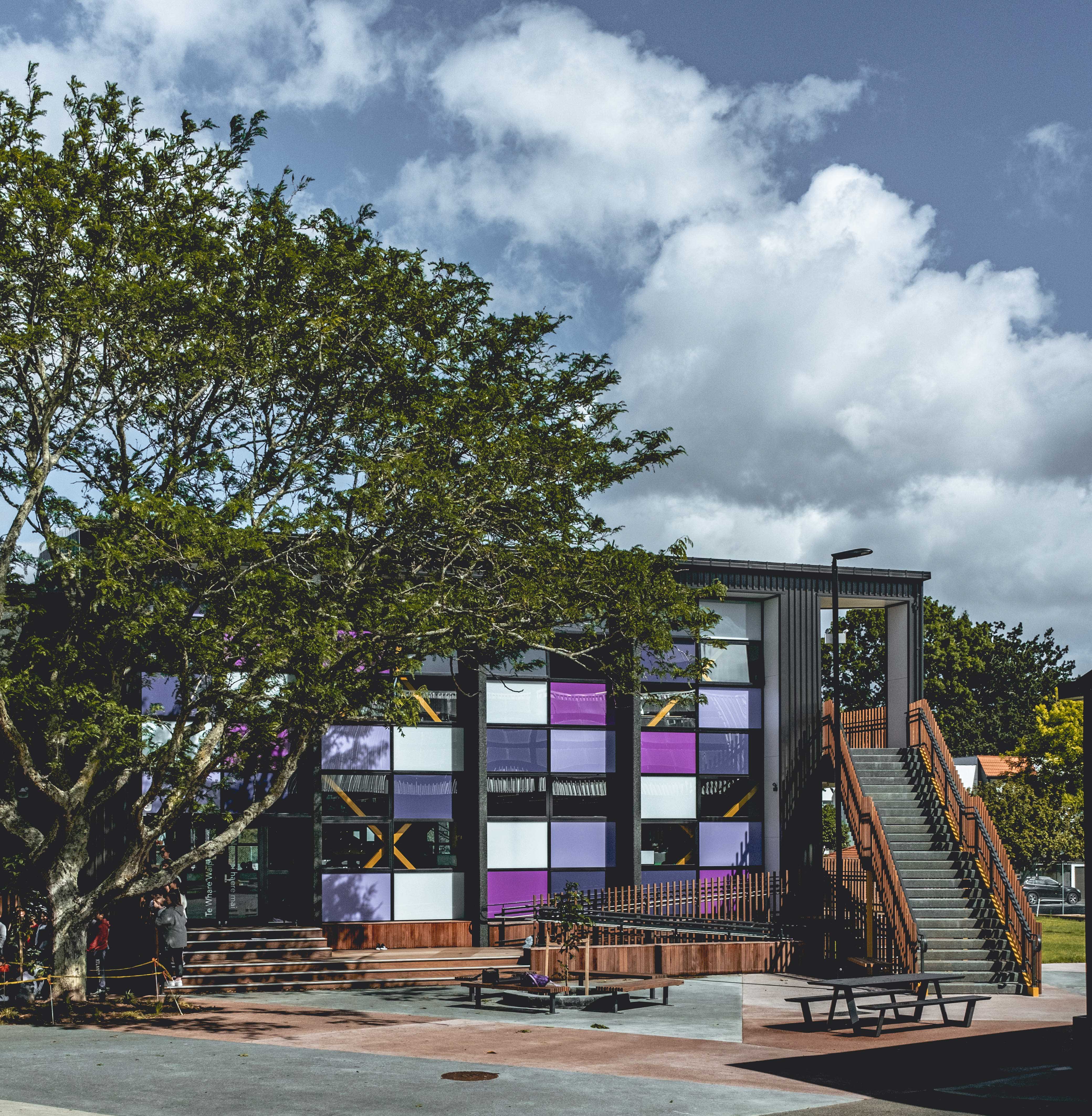 The power of playfulness: Freemans Bay School’s colourful architecture ...