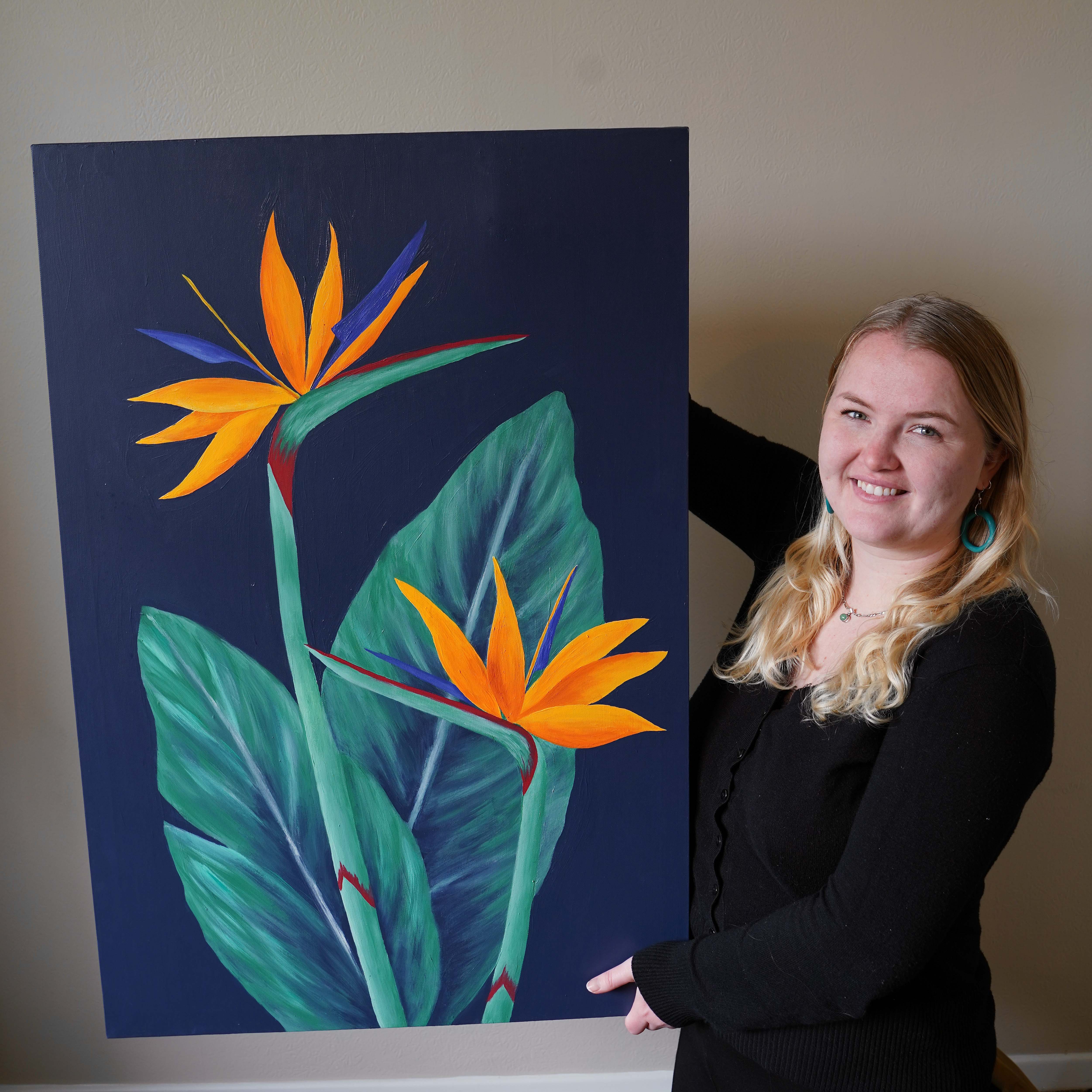 Artist Rachel Dodds has birds on the brain | Habitat by Resene