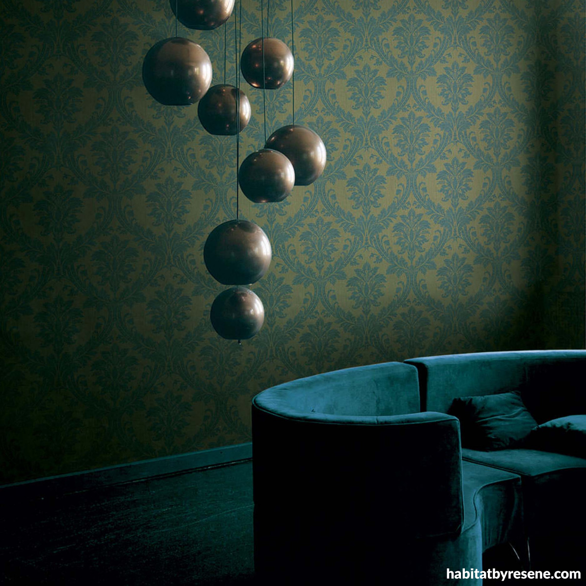 How to get the luxe look on a budget: Elegant Resene wallpapers and ...