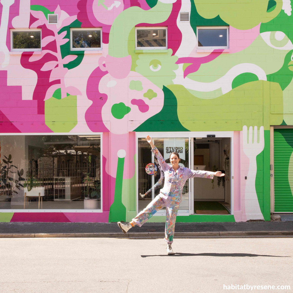 A visual safari of creativity: Lucinda Penn’s Adelaide mural | Habitat ...