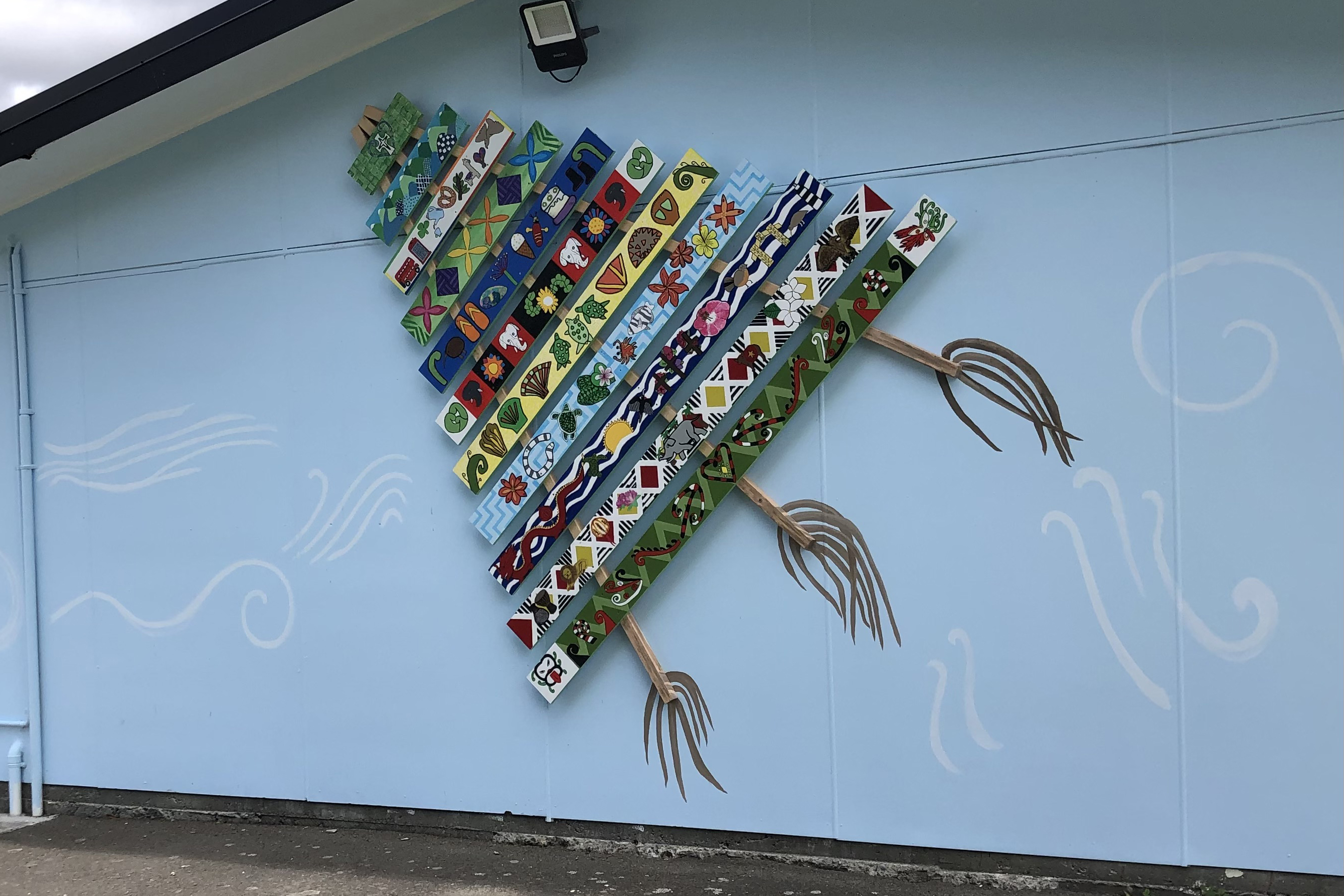 Unity in diversity: A school mural embracing its cultures and ...