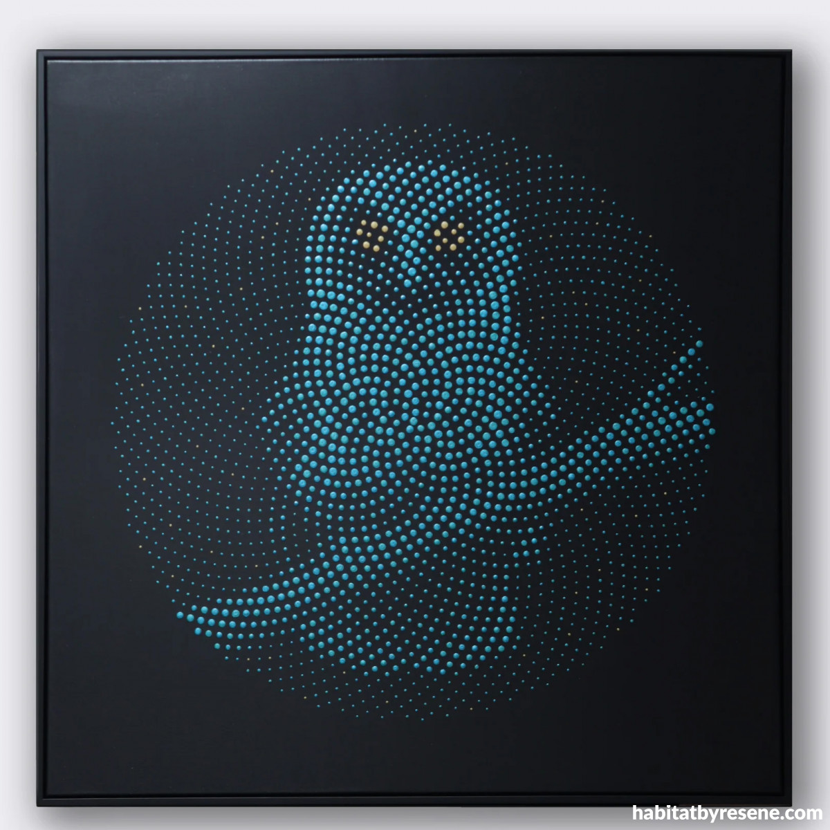 Tim Christie shares his latest art series with a pattern containing the ...