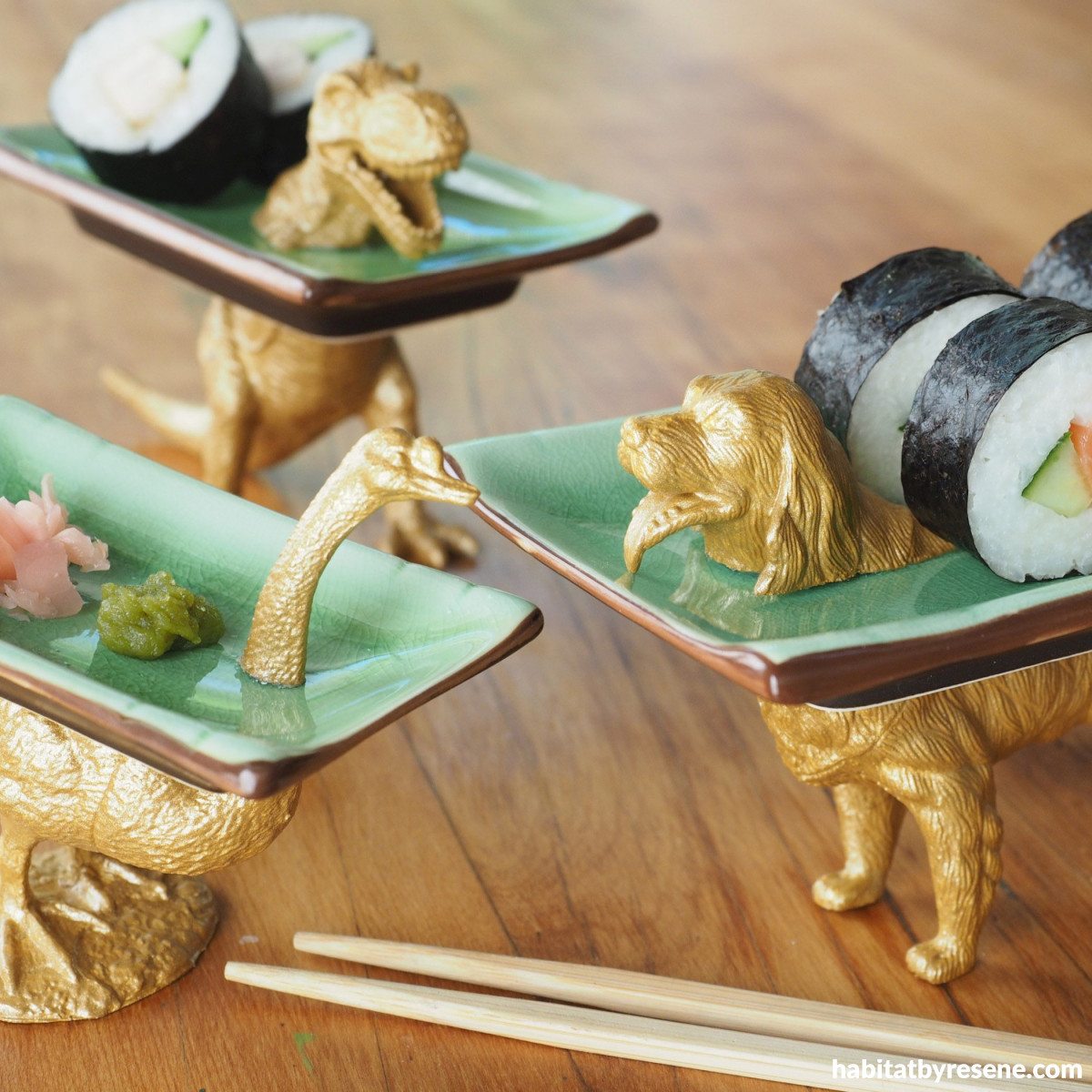 A roar-some dish: DIY animal plates | Habitat by Resene