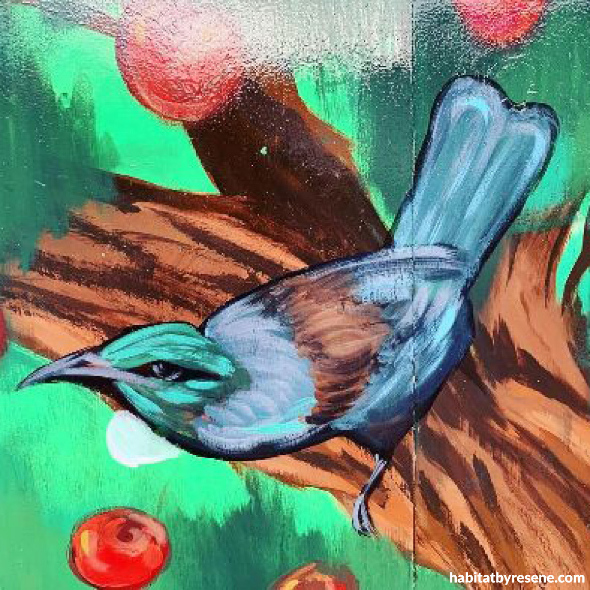 Renowned local artist completes educational mural for rural school ...