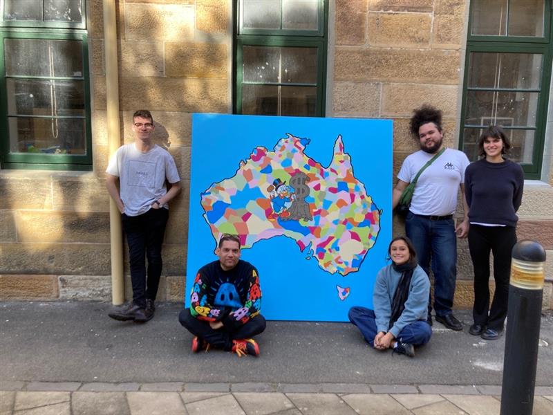 A powerful visual narrative: Tony Albert's ‘Terra Nullius (with Scrooge ...