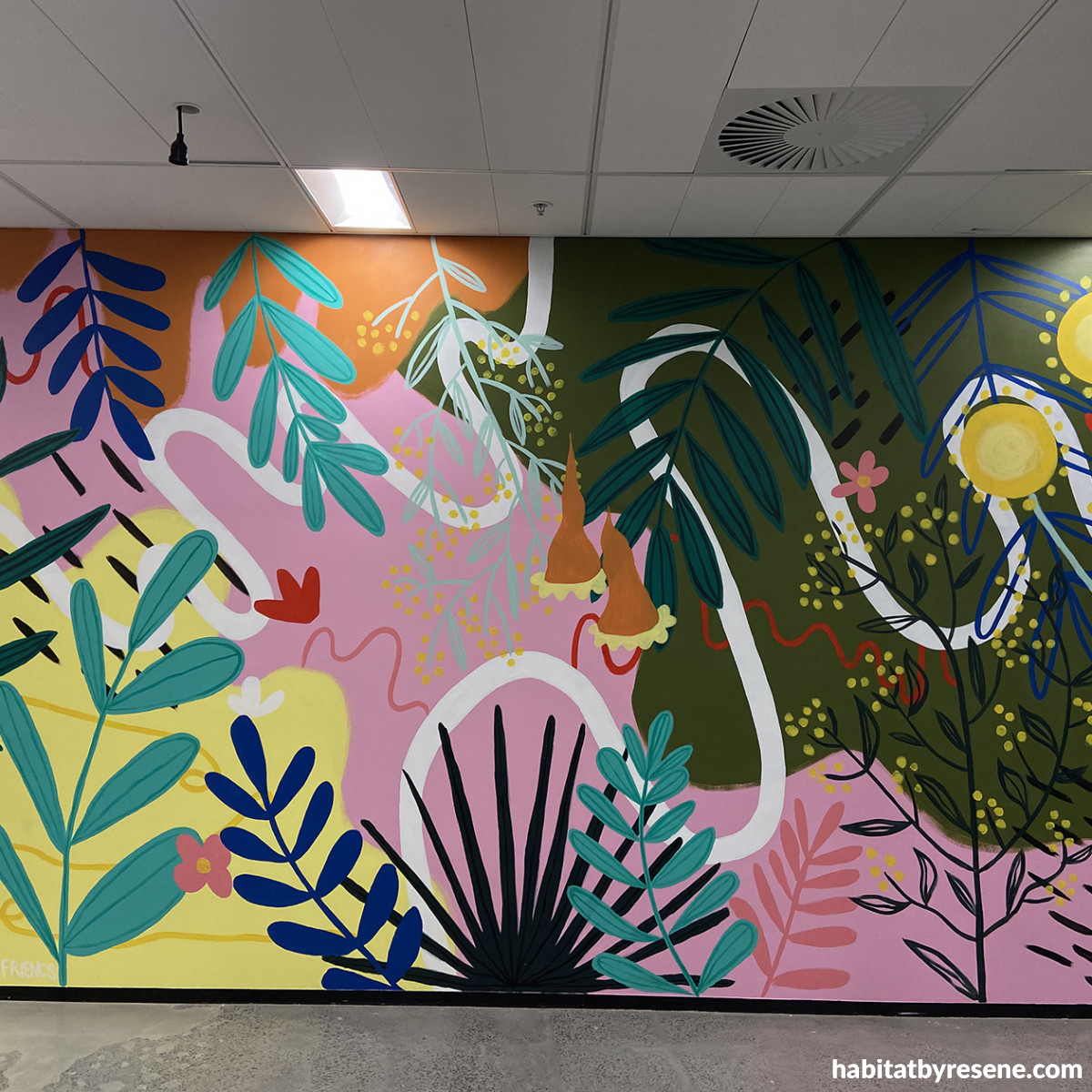 Work of art: Accenture Song's vibrant Melbourne office mural unveiled ...
