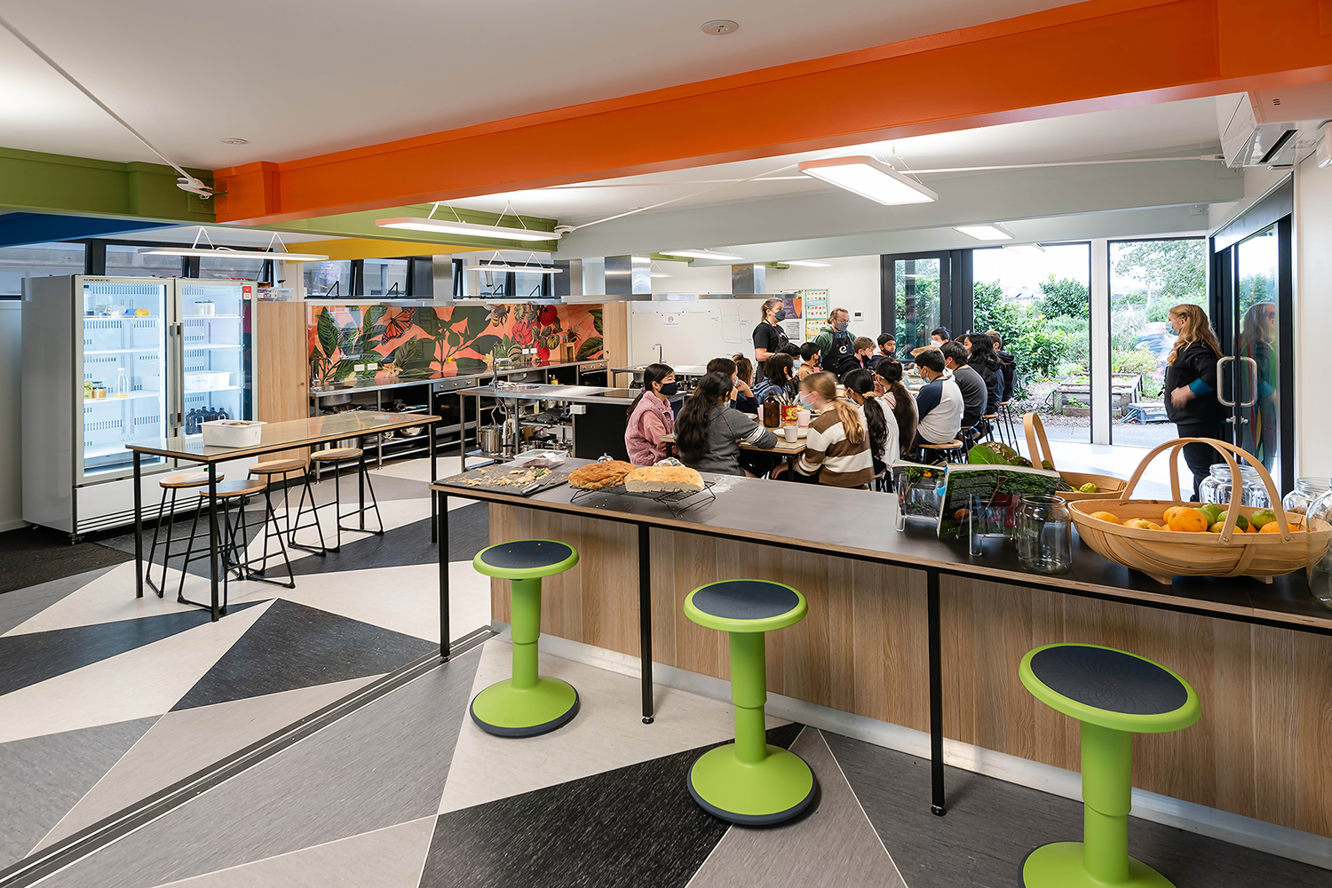 Project spotlight: From classroom to culinary theatre | Habitat by Resene
