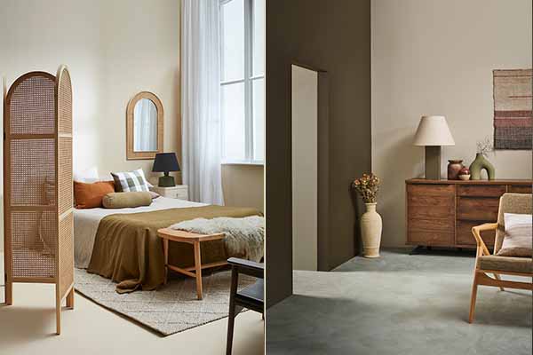 Neo-natural: popular earthy paint colours take on an unexpected twist ...