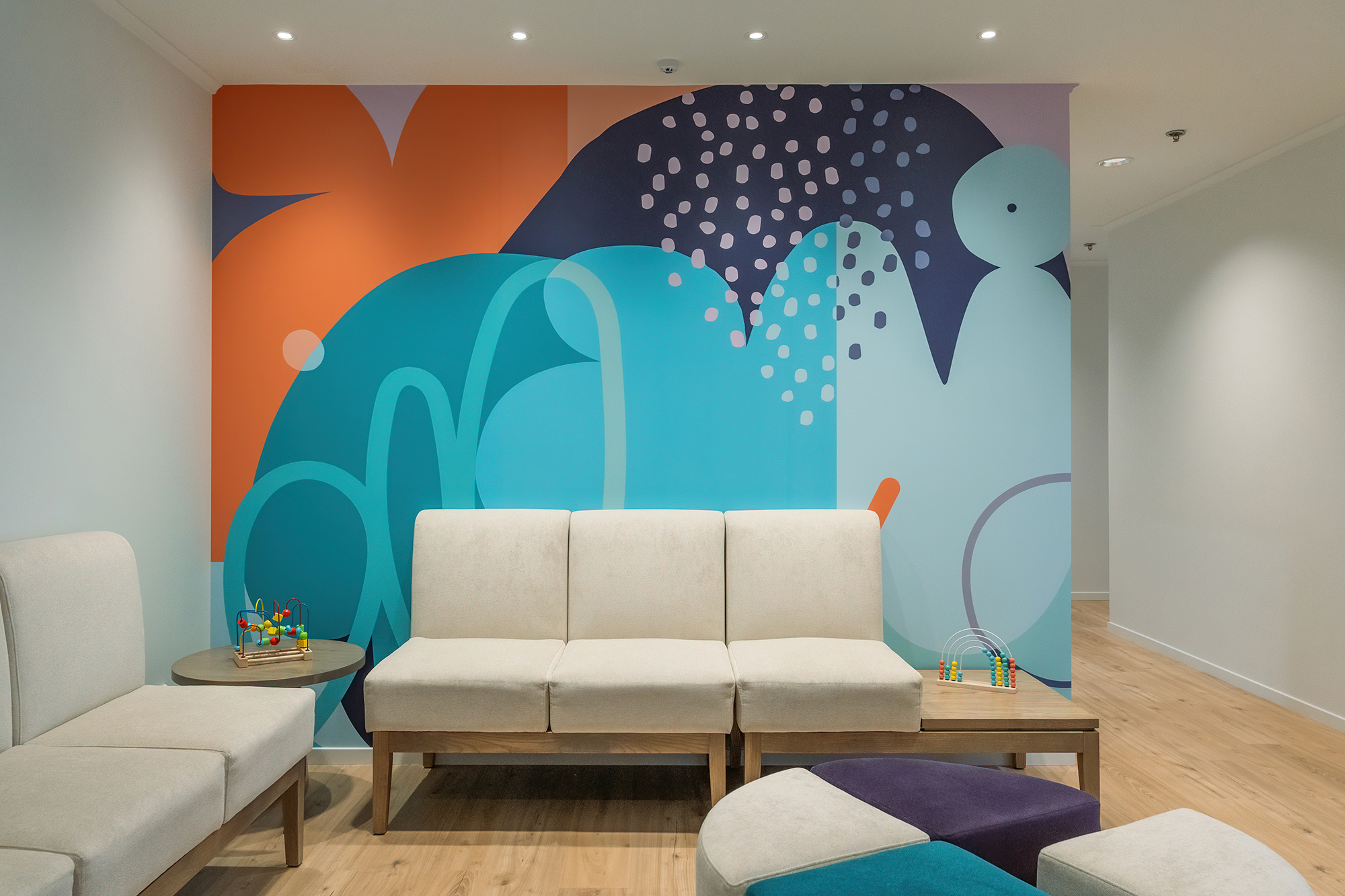 Creating a playful and inviting space for Tiny Giants Paediatric Clinic | Habitat by Resene