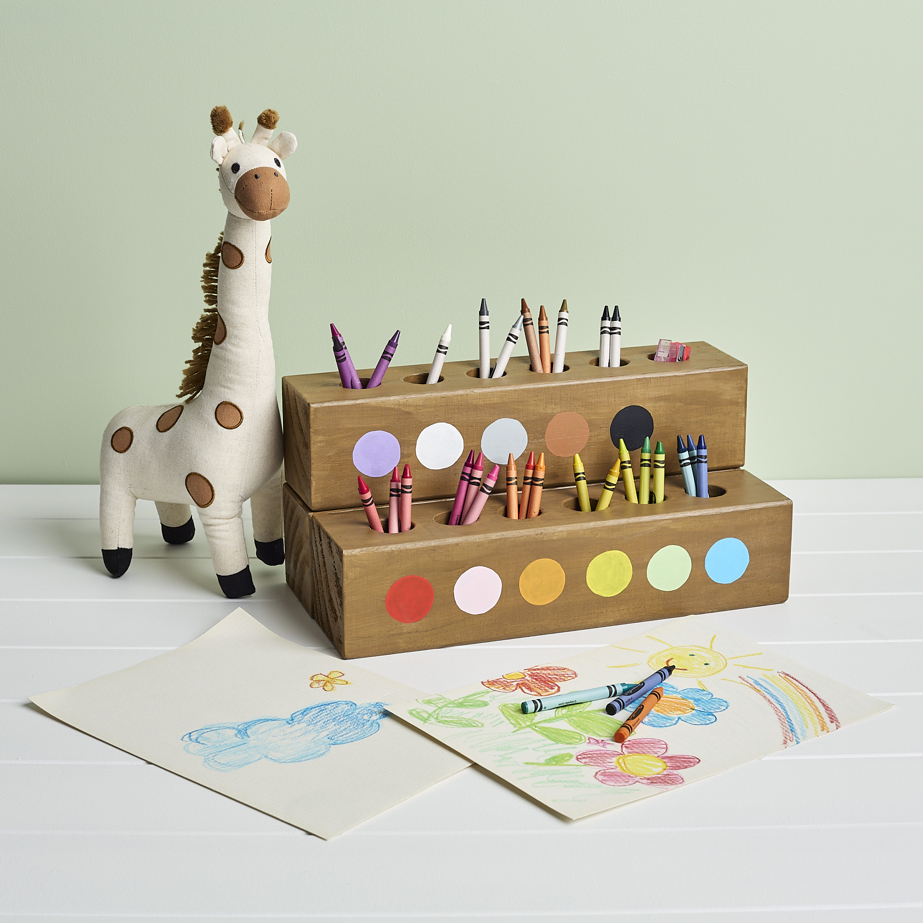 Rainbow creative station | Habitat by Resene