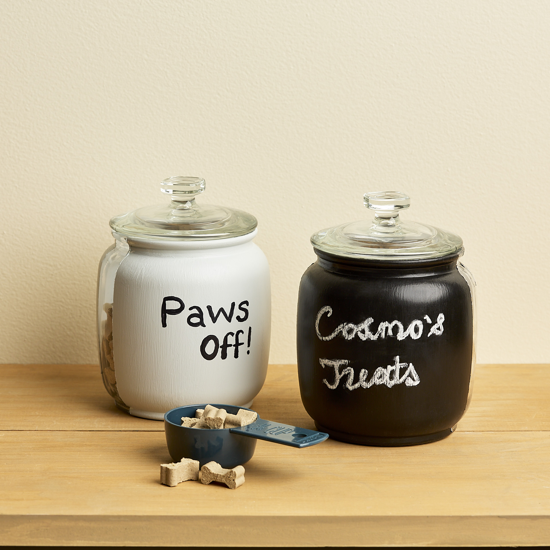 Jar of joy - pet treat jar | Habitat by Resene