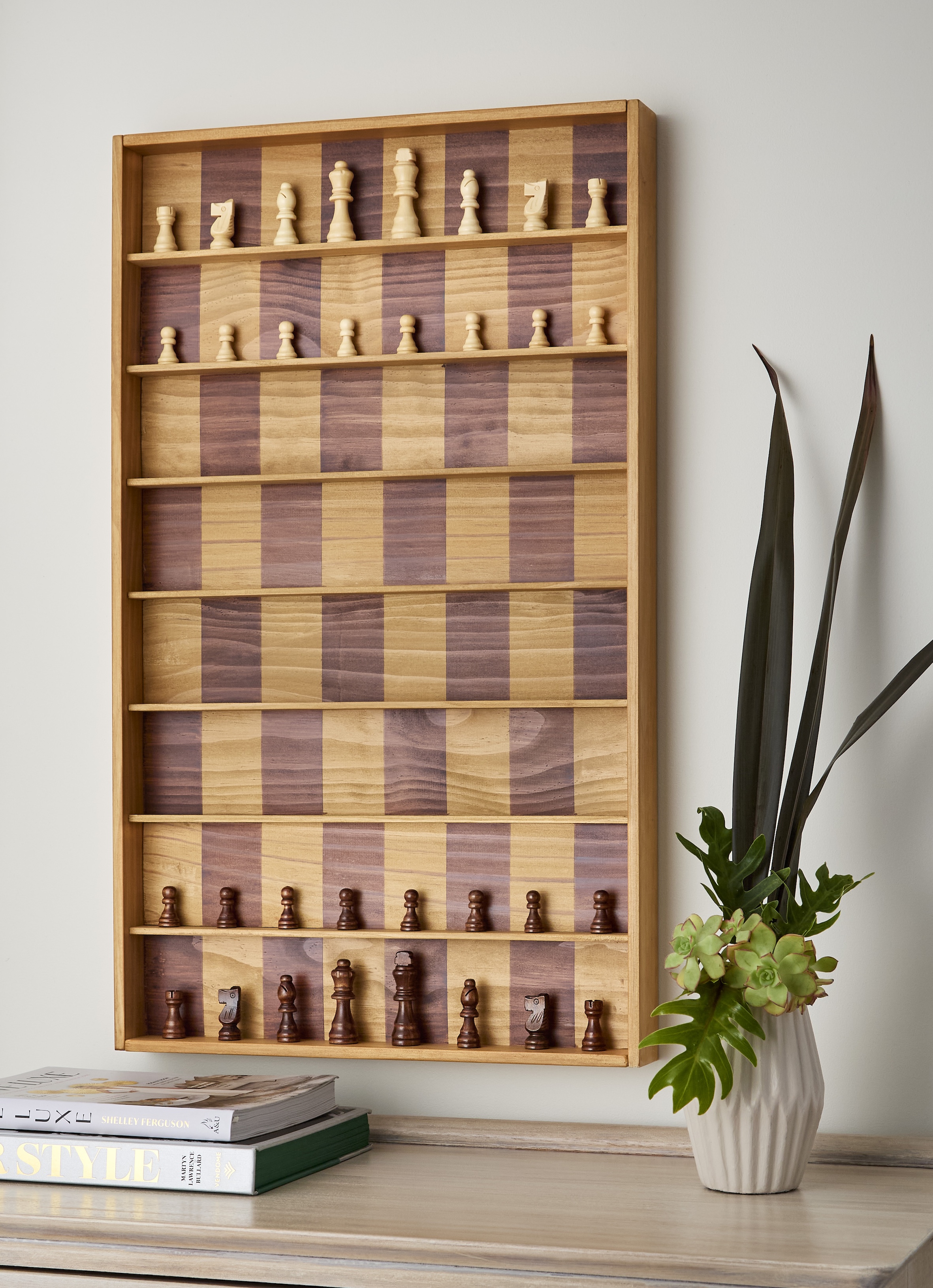 How to make your own vertical chess board | Habitat by Resene