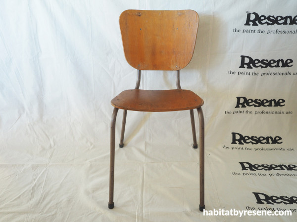 Chair-acter building: DIY splatter chair | Habitat by Resene