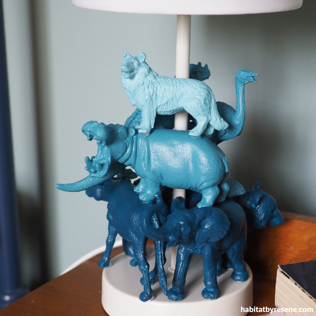 Glowing zoofari: Make your own animal themed lamp | Habitat by Resene