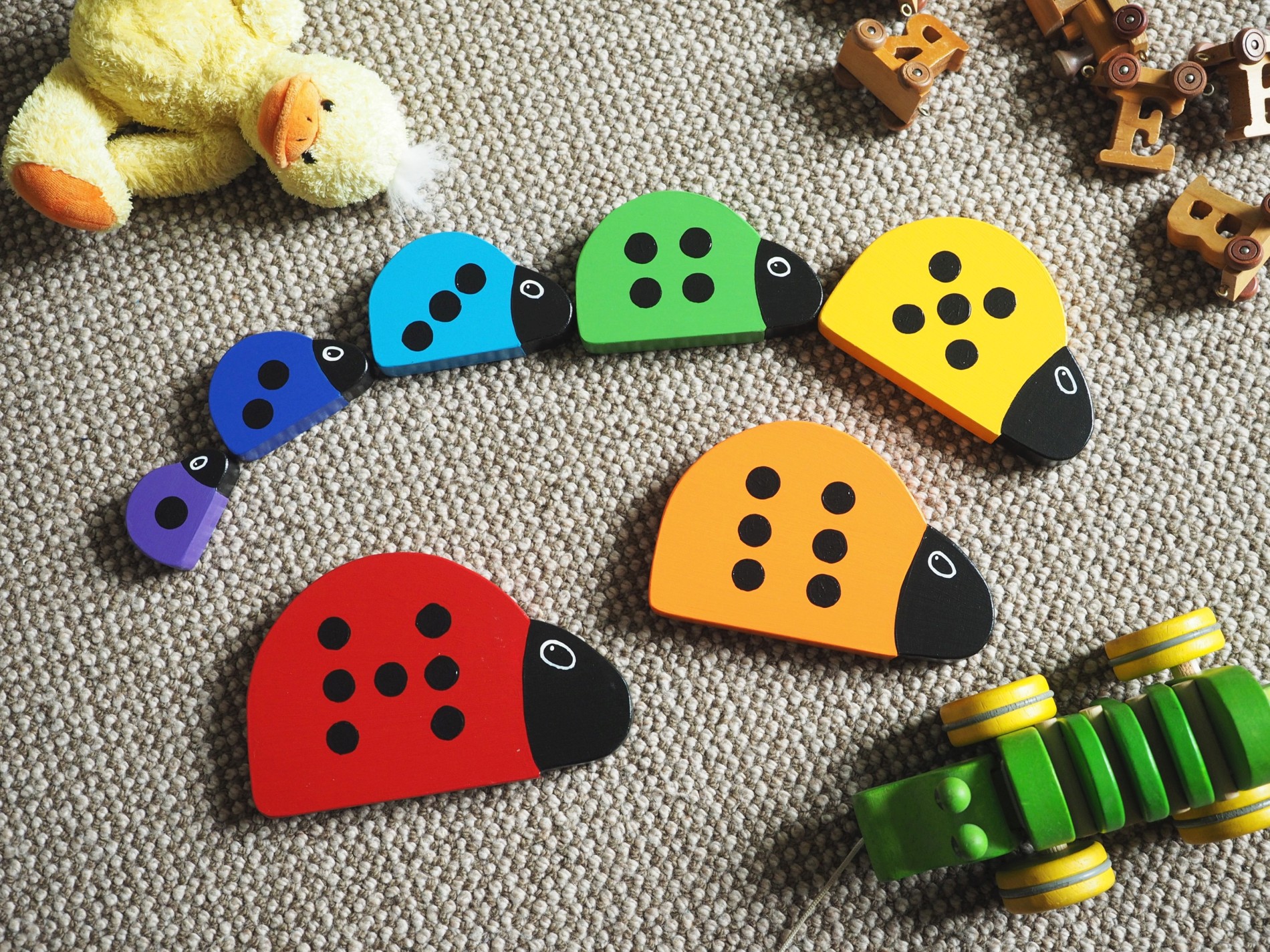 A spot-on way to count: DIY math lady bugs | Habitat by Resene