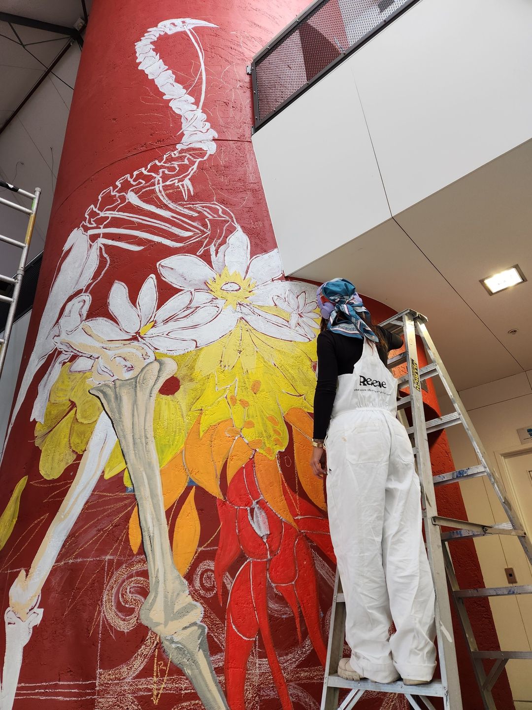 Whakawhitinga: A mural of passage and connection at the Dunedin School of Art | Habitat by Resene