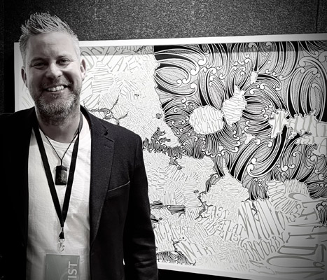 Artist Shane Gault mixes technology with nature | Habitat by Resene
