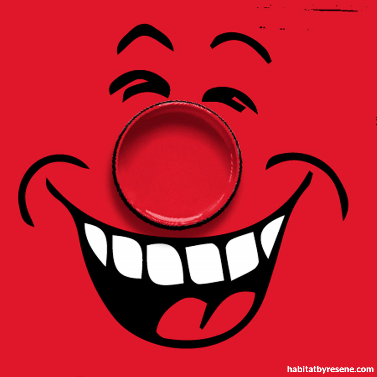 Top tips to help you paint it red for Red Nose Day | Habitat by Resene