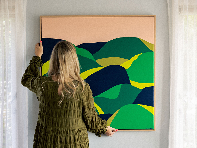 Artist Alice Berry doesn’t believe in colouring in between the lines ...