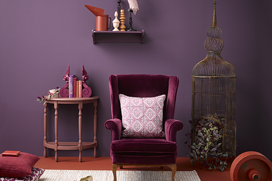 The power of purple | Habitat by Resene