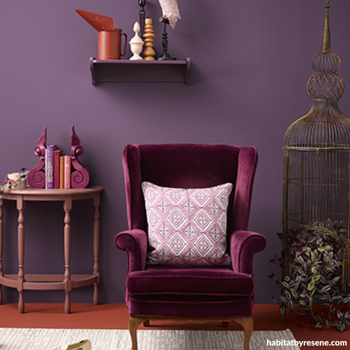 The power of purple | Habitat by Resene