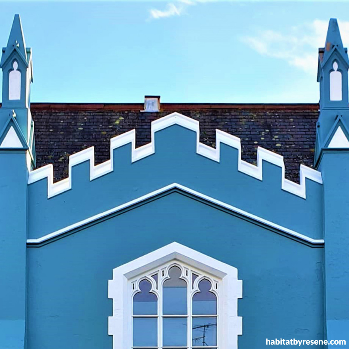 A fresh paint colour marks a historic church’s transition to new use ...