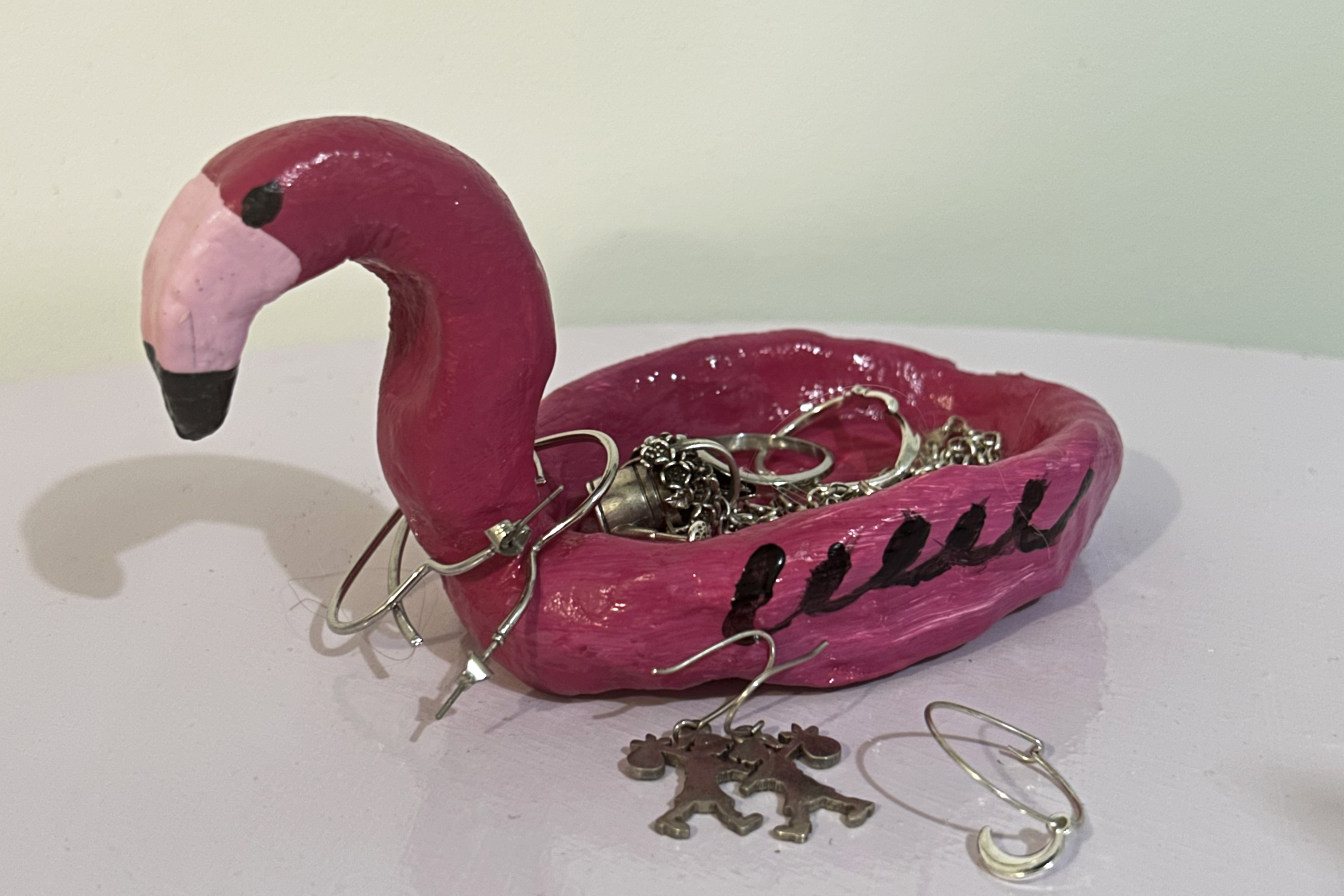 Get your pink on with this DIY flamingo jewellery holder | Habitat by ...