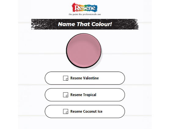 Have you got an eye for colour? Play Resene Name That Colour and be in ...