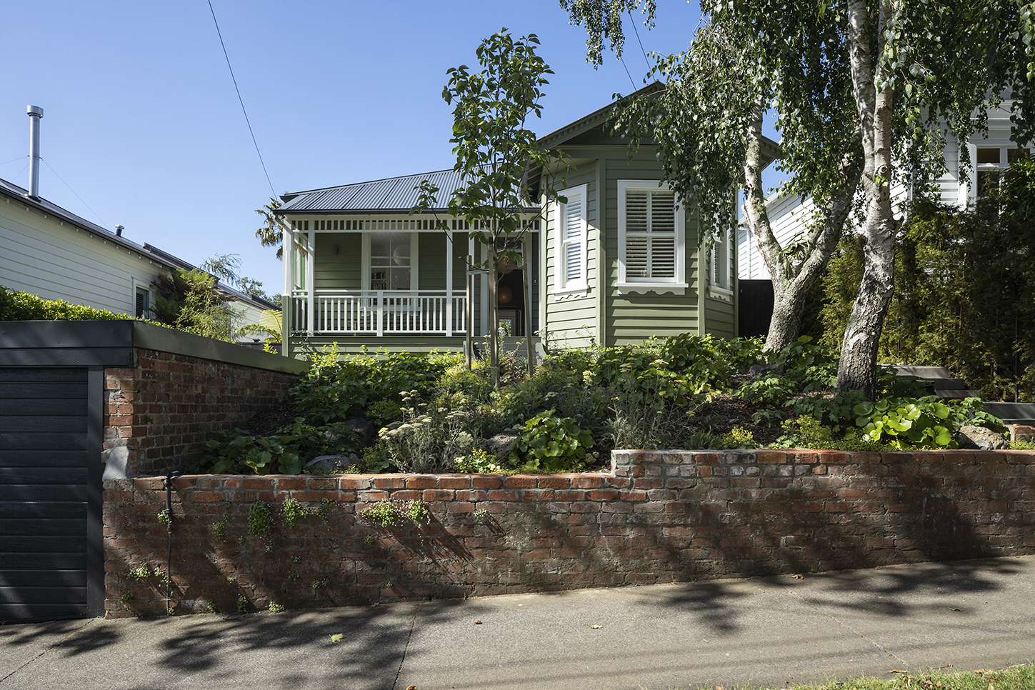 A serene villa adorned in timeless greens and whites | Habitat by Resene