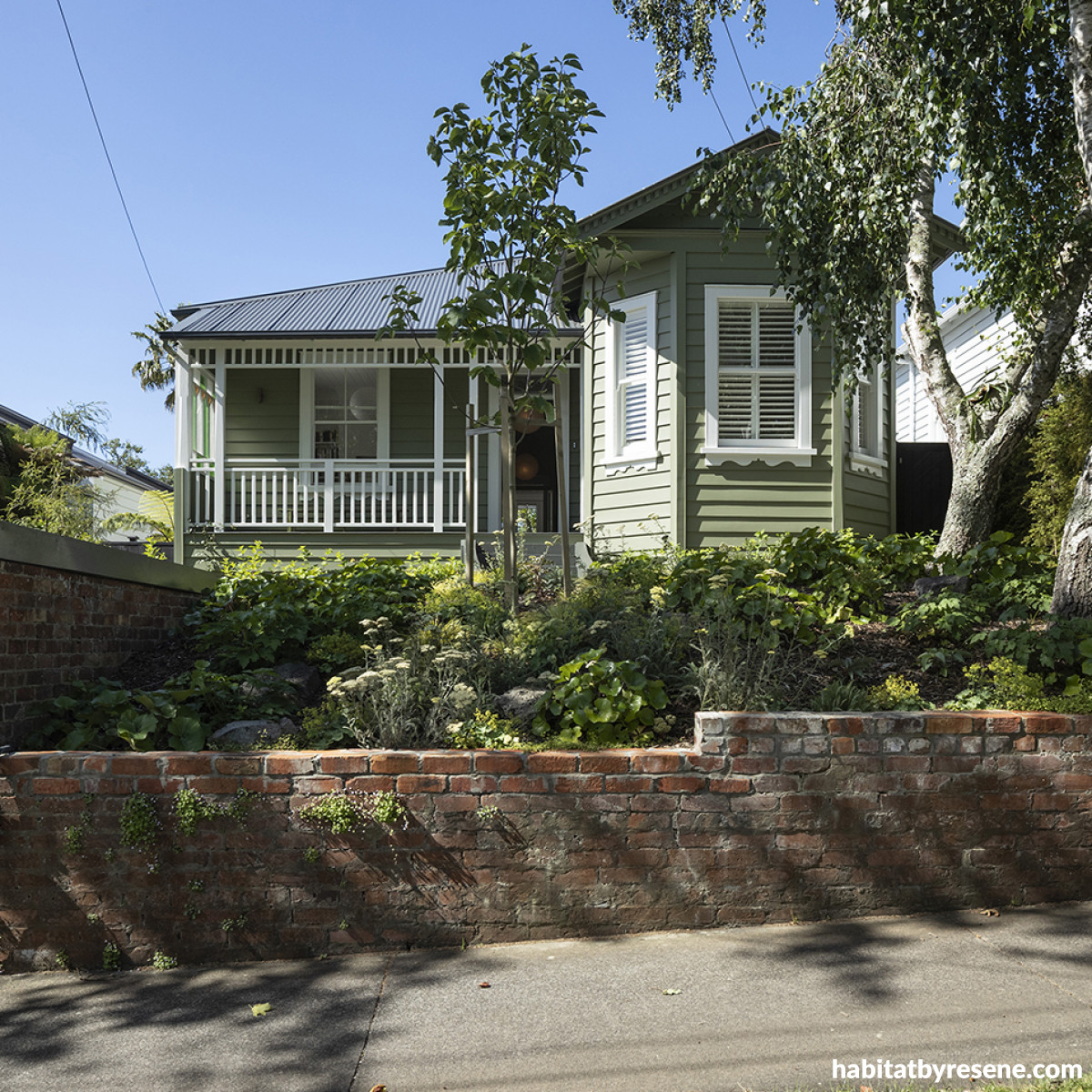 A serene villa adorned in timeless greens and whites | Habitat by Resene