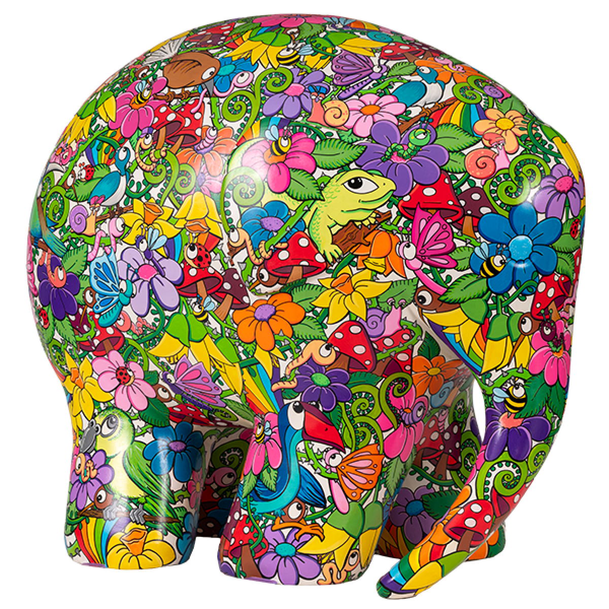 Elmer’s Elephant Trail and the artists behind the designs | Habitat by ...