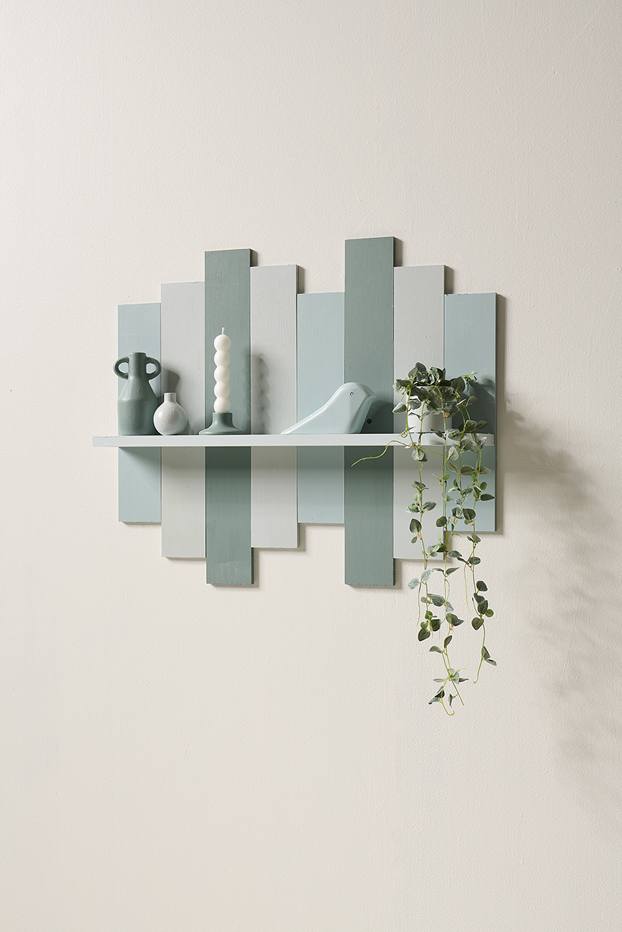 Shelf expression: Get crafty with this DIY pine shelf | Habitat by Resene