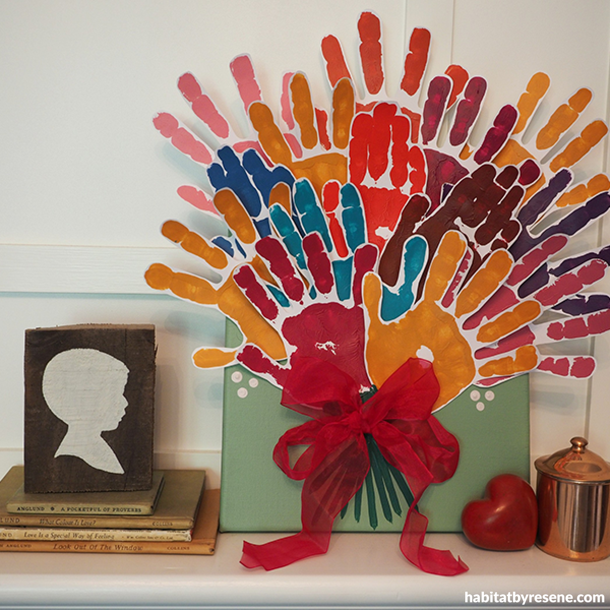 DIY Mother’s Day hand bouquet for the kids | Habitat by Resene
