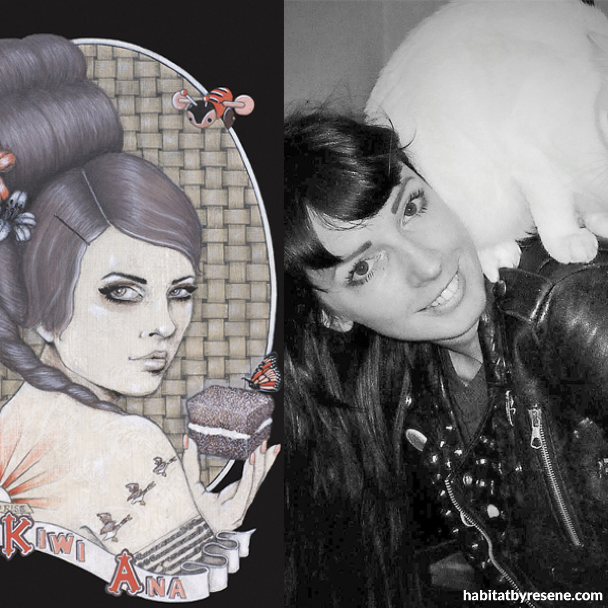 Andy and the 'lowbrow' girls | Habitat by Resene