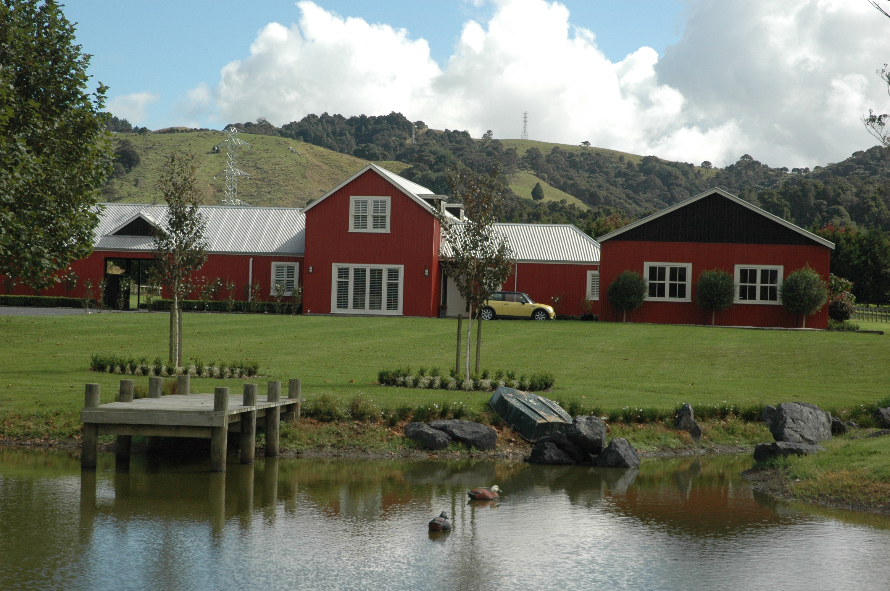 Monica's Big Red Barn | Habitat by Resene