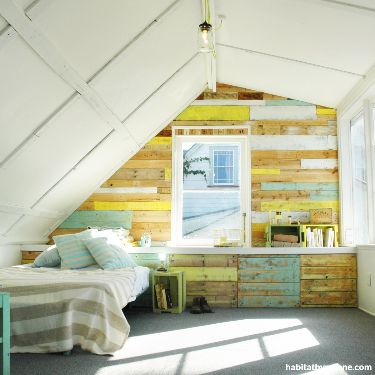 Rustic loft makeover | Habitat by Resene