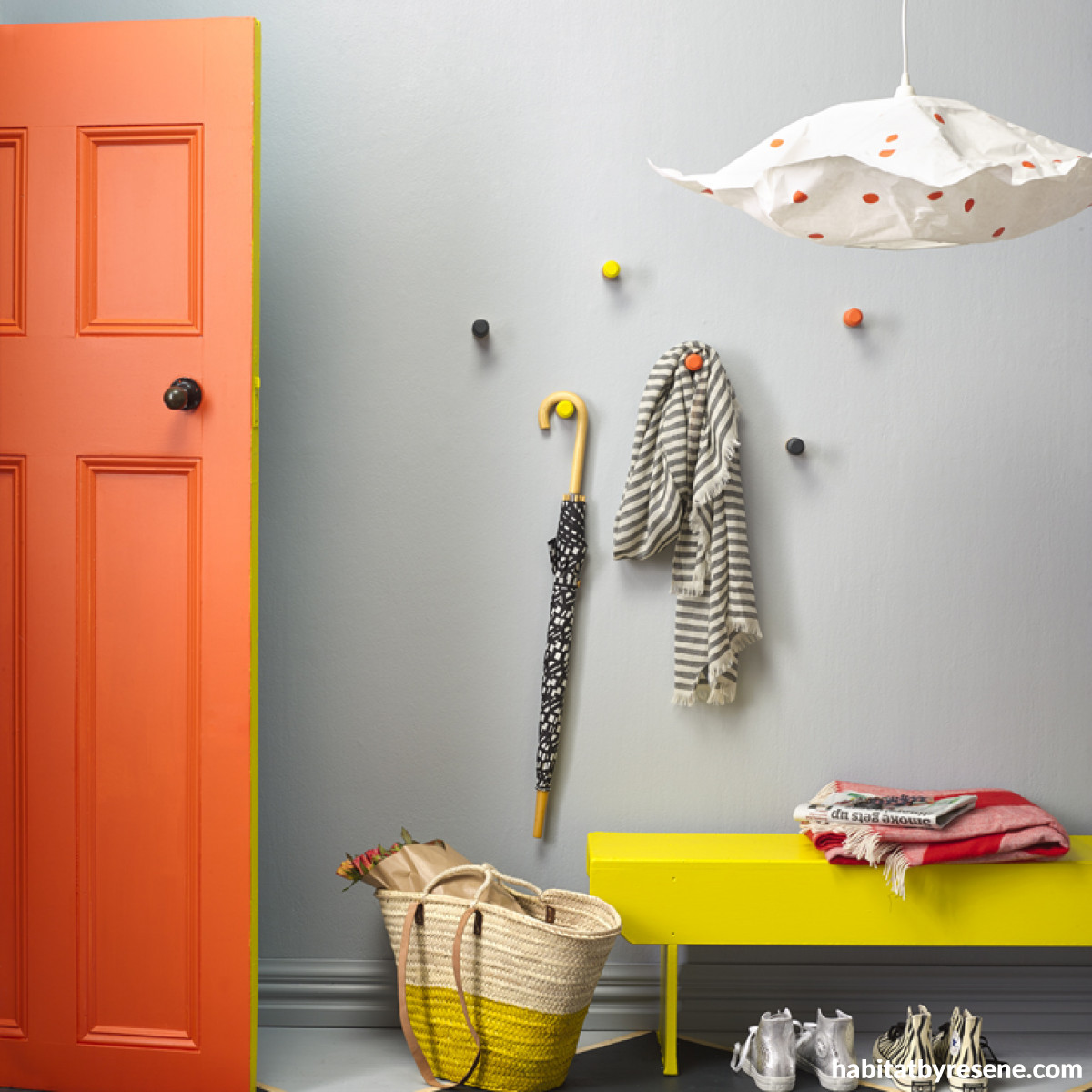 Create this sparkling entranceway | Habitat by Resene