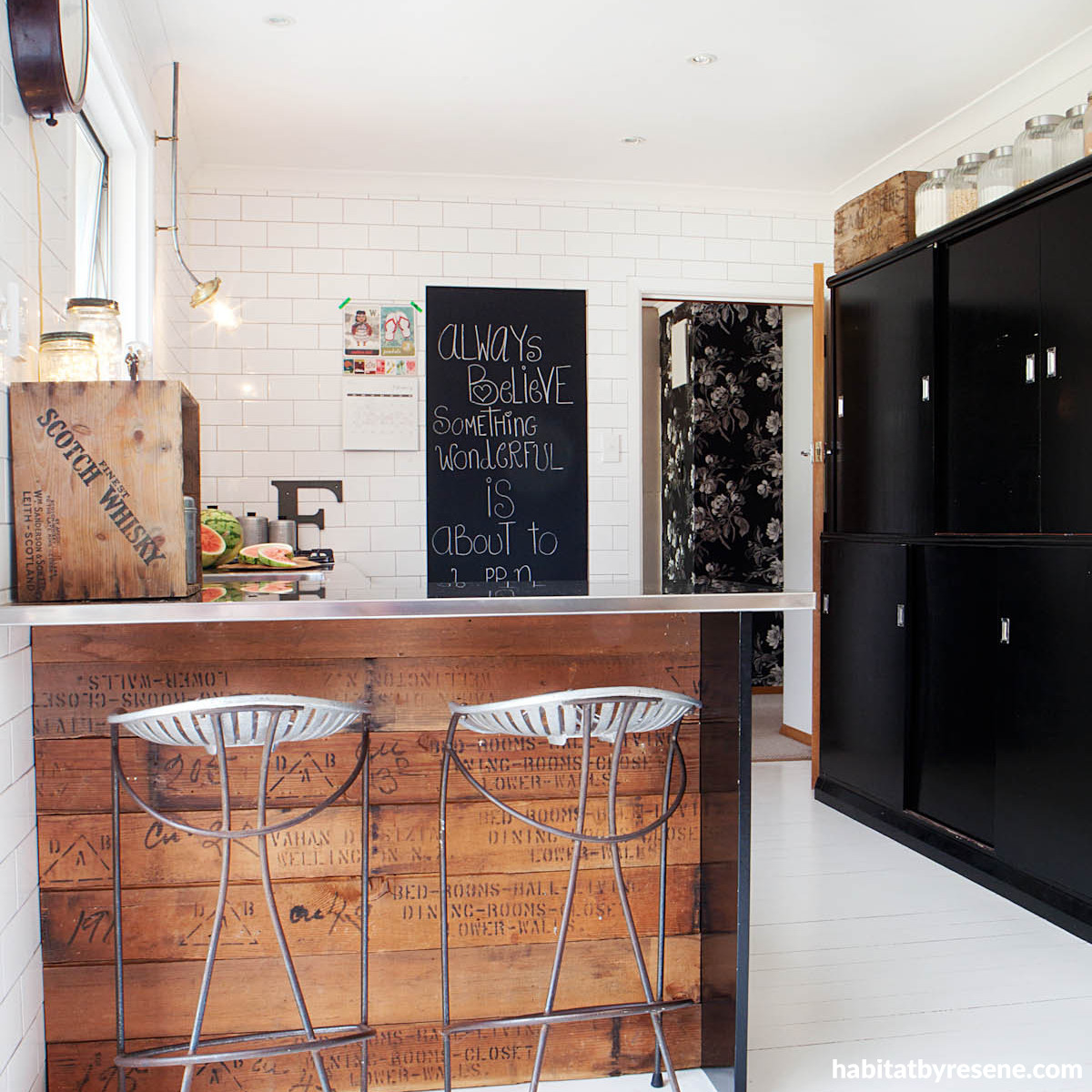 Rennee and Bryan's born-again kitchen | Habitat by Resene