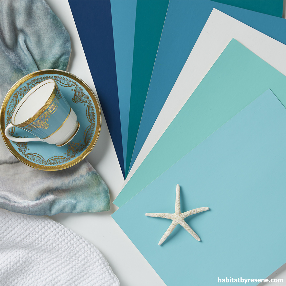 Aquas are splashing into interiors right now | Habitat by Resene
