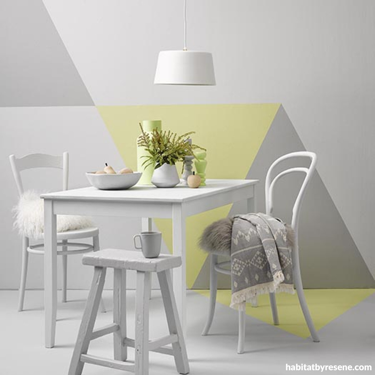 Dining goes soft and citrus | Habitat by Resene
