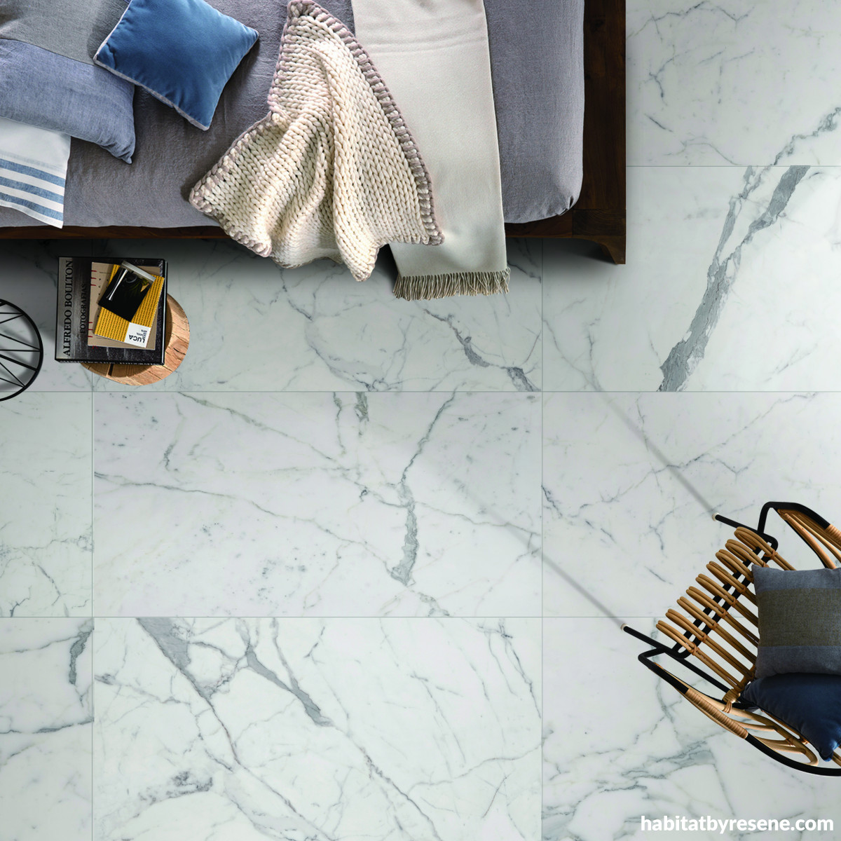 On-trend marble remains a solid design choice | Habitat by Resene