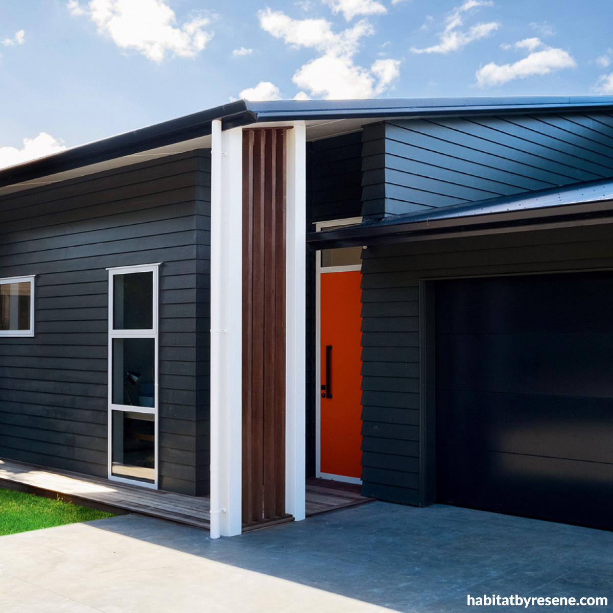 Daringly dark house exteriors | Habitat by Resene