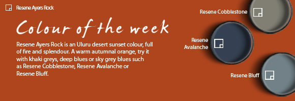 Colour of the week: Resene Ayers Rock | Habitat by Resene