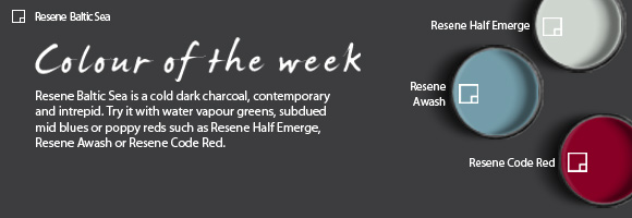 Colour of the week: Resene Baltic Sea | Habitat by Resene