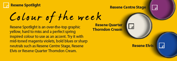 Colour of the week: Resene Spotlight | Habitat by Resene