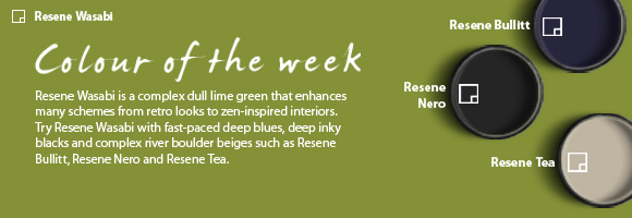 Colour of the week: Resene Wasabi | Habitat by Resene