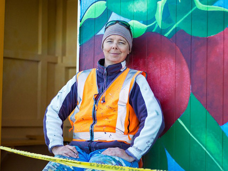 Artist Ellen Coup brings the beauty of the natural world to man-made ...