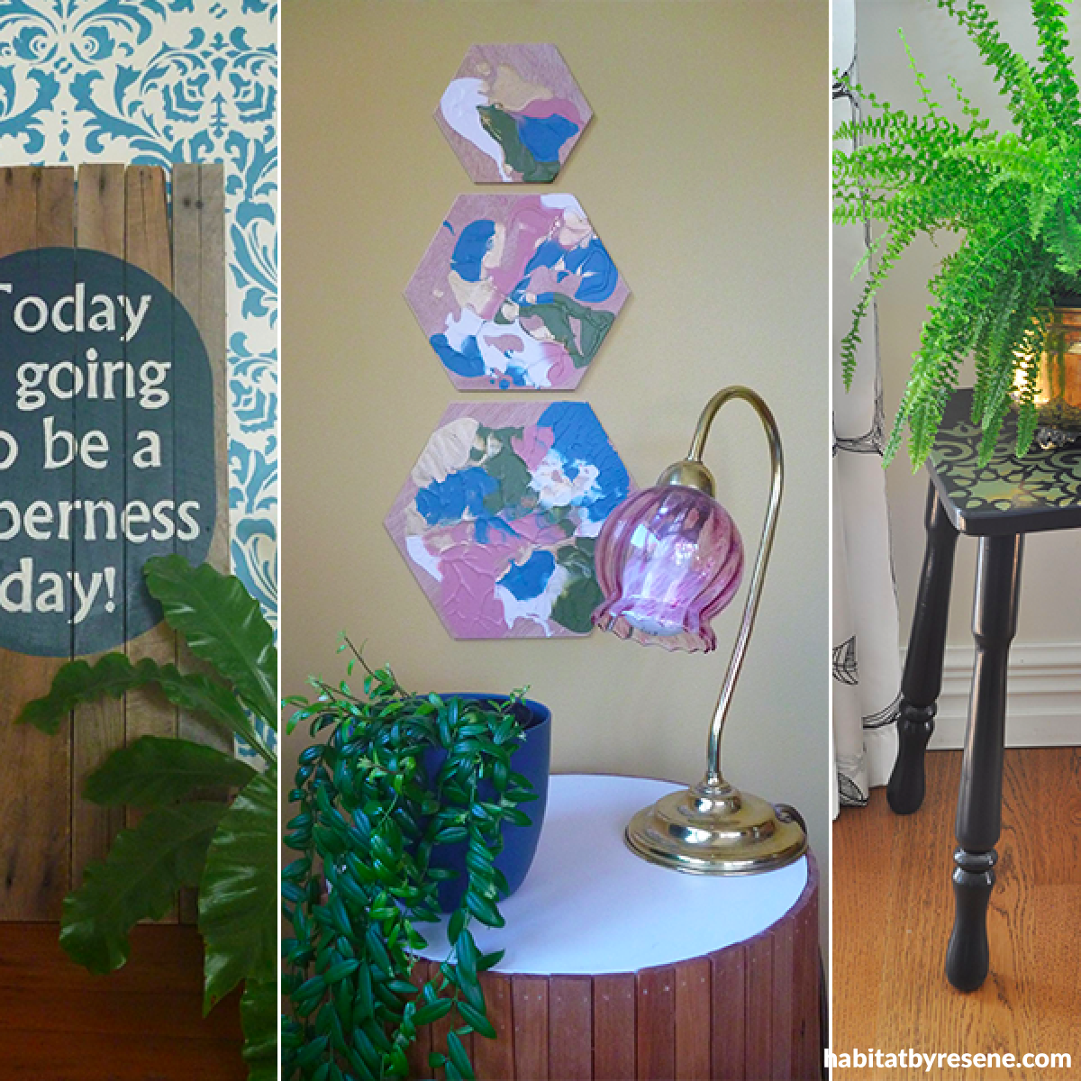 Easy DIY: 3 creative ideas for interiors | Habitat by Resene