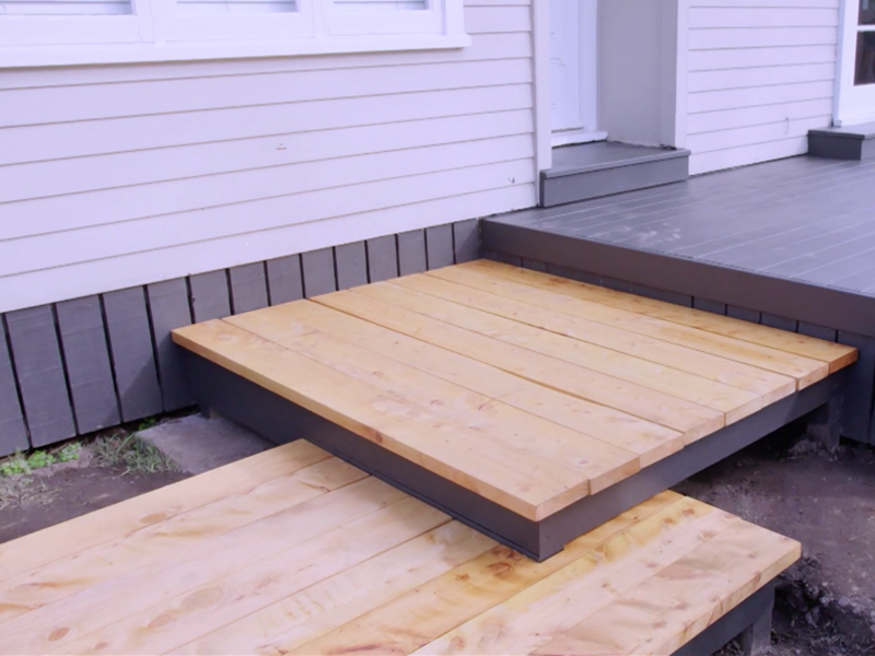 Get Growing: how to build floating steps | Habitat by Resene